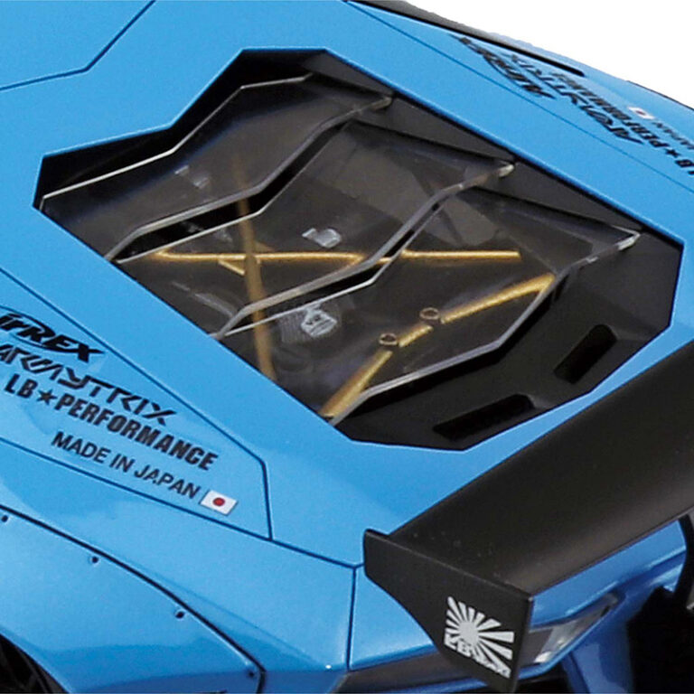 AOSHIMA Plastic model 1/24 LB-WORKS Lamborghini Aventador ver.1 SkyBlue ...