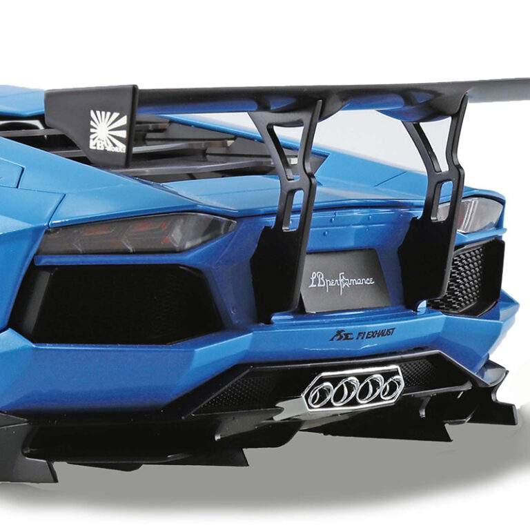 AOSHIMA Plastic model 1/24 LB-WORKS Lamborghini Aventador ver.1 SkyBlue ...