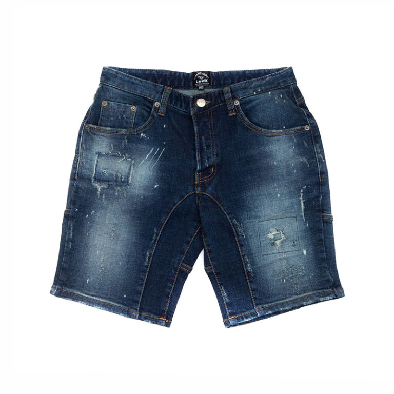Denim Half Pants ver2 Indigo - LB-ONLINE STORE