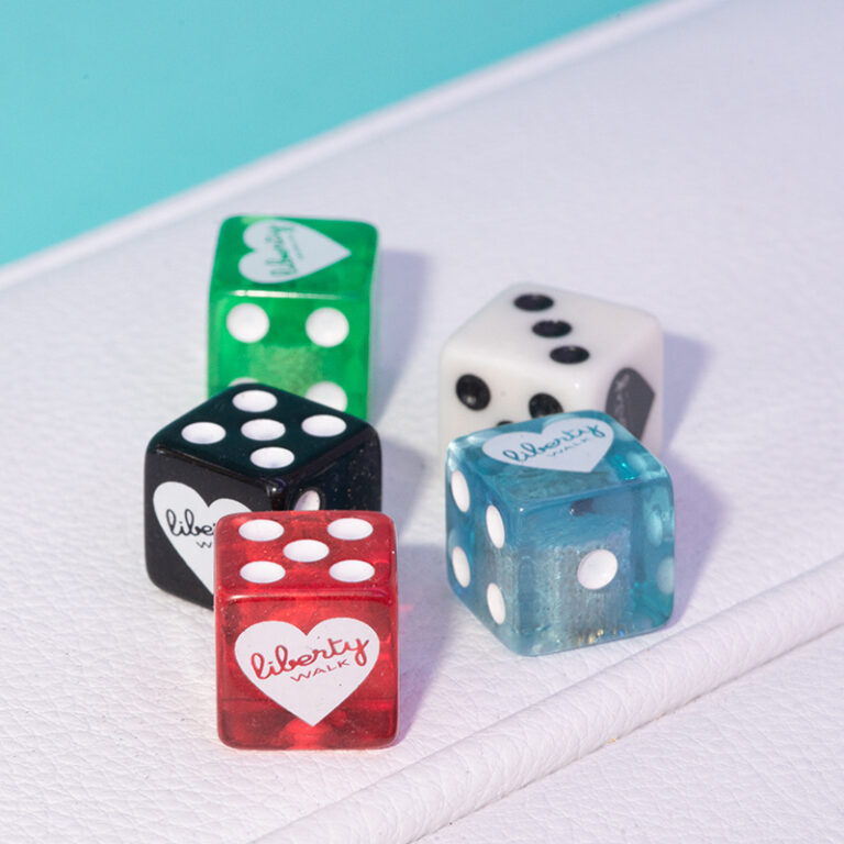 Air Valve Cap Dice Heart - LB-ONLINE STORE
