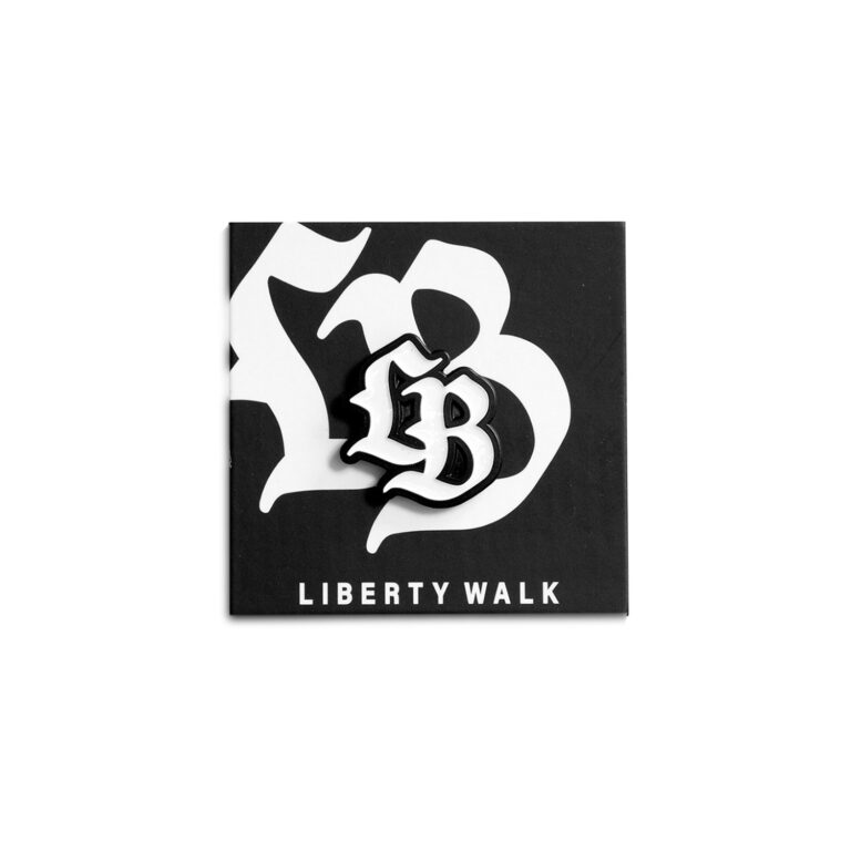 Leen Customs Pin Badge LB White - LB-ONLINE STORE