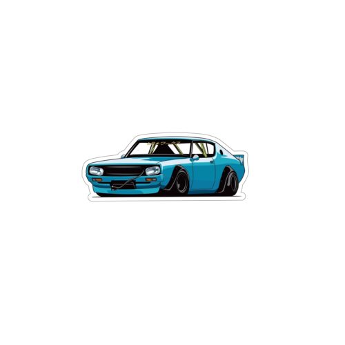 LibertyWalk Logo Sticker Msize - LB-ONLINE STORE
