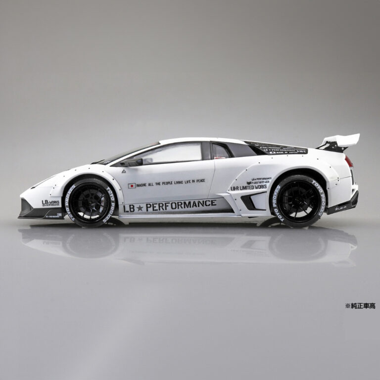 1/24 AOSHIMA Plastic model LB-WORKS MURCIELAGO White - LB-ONLINE STORE