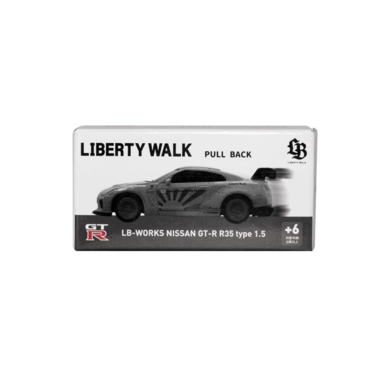 LB R35 Pullback Minicar Gray - LB-ONLINE STORE