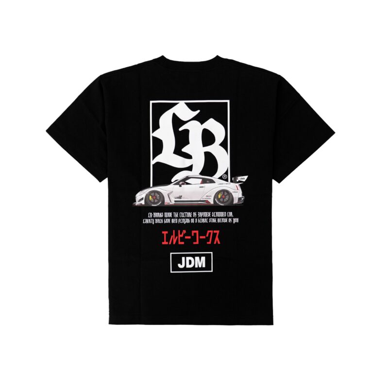 LB Box Logo R35 Tee Black - LB-ONLINE STORE