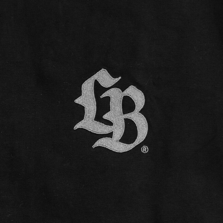LB Thorn Logo Long Embroidery Sleeve Tee Black - LB-ONLINE STORE