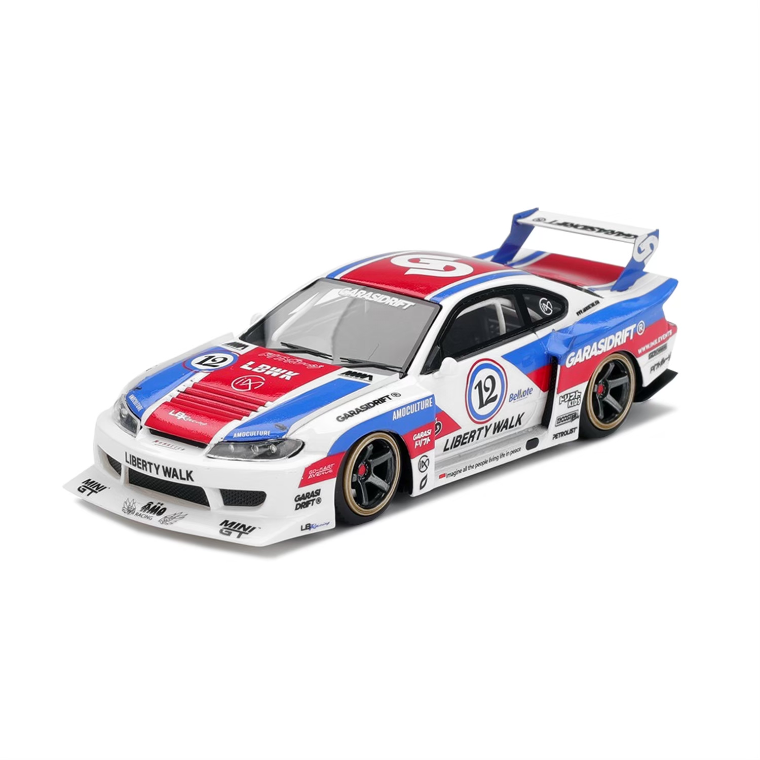 TSM 1/43 Nissan LB-Super Silhouette S15 SILVIA GARASIDRIFT x LBWK 2025 ...