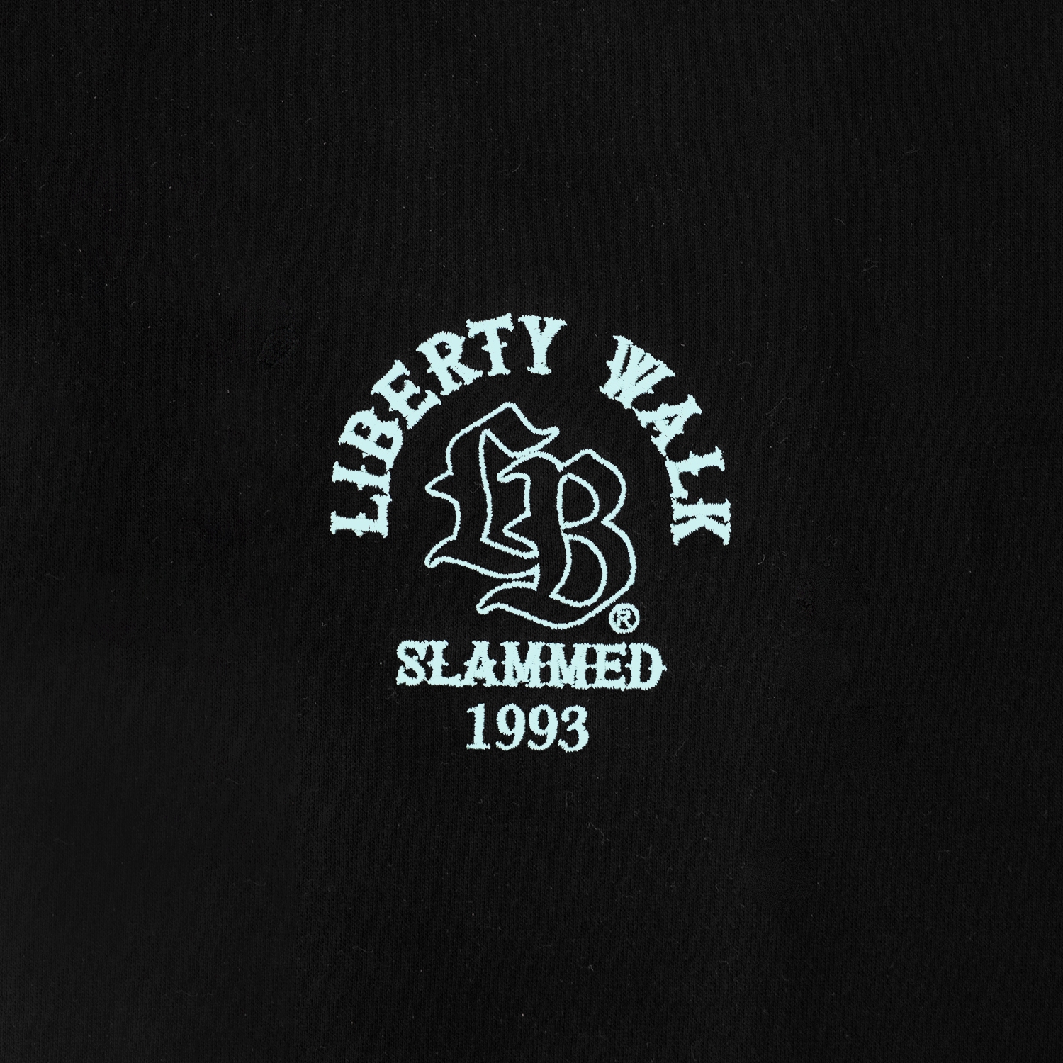 LB Slammed Embroidery Logo Porsche Hoodie Black - LB-ONLINE STORE